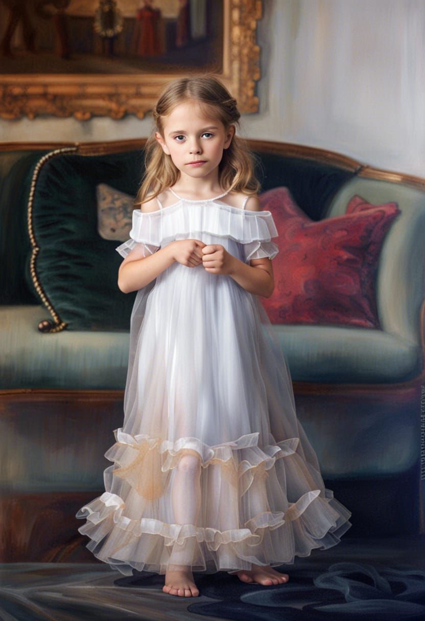 My sweet tulle dress - AI Generated Artwork - NightCafe Creator