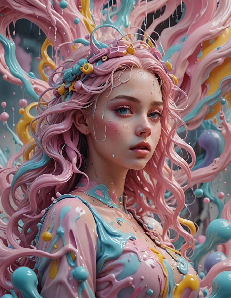 Pastel Princess - AI Generated Artwork - NightCafe Creator