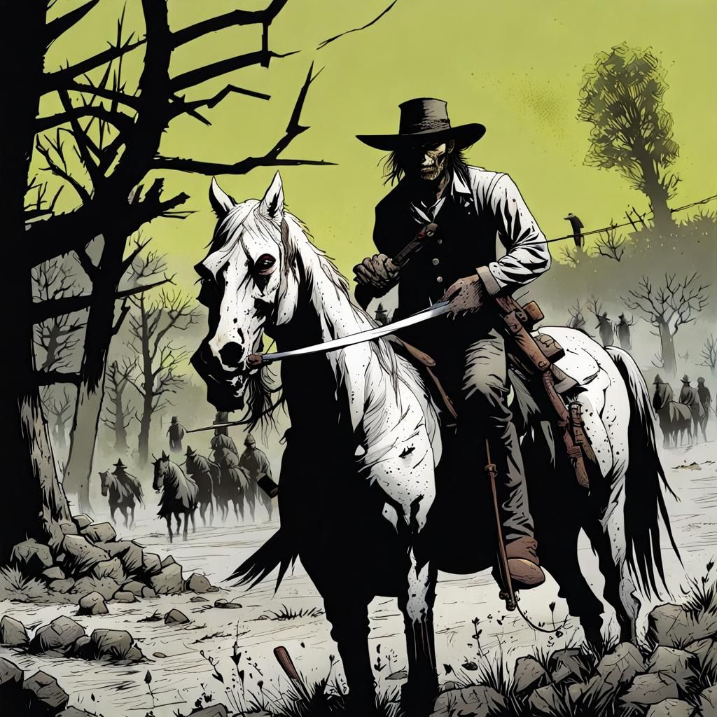 Undead nightmare. - AI Generated Artwork - NightCafe Creator