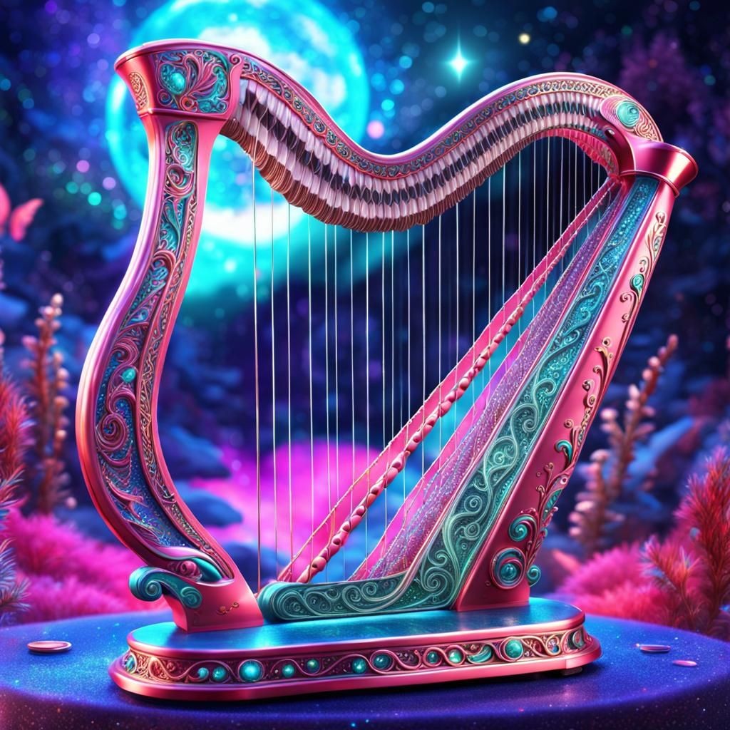 Harp - AI Generated Artwork - NightCafe Creator