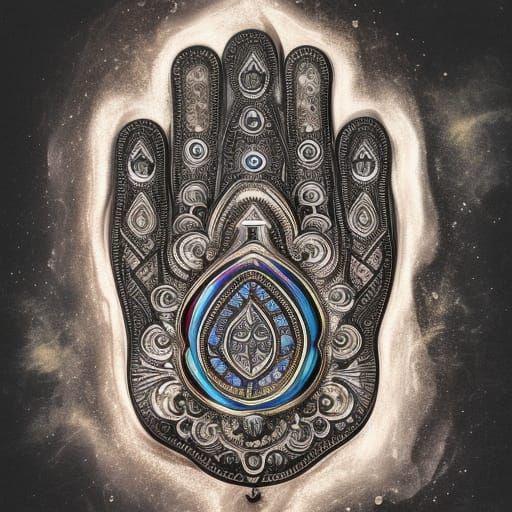 Hamsa - AI Generated Artwork - NightCafe Creator