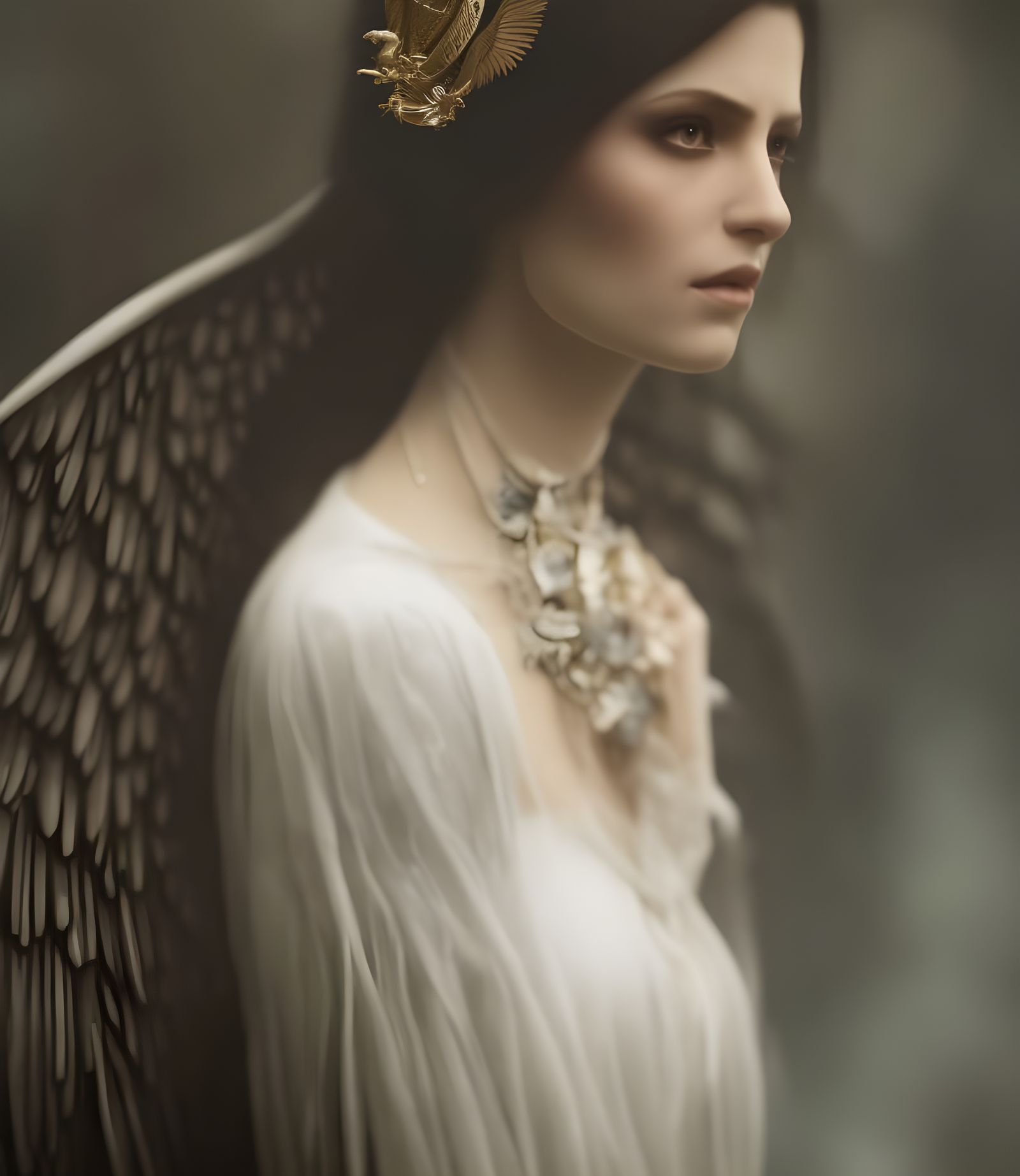 Fallen angel - AI Generated Artwork - NightCafe Creator