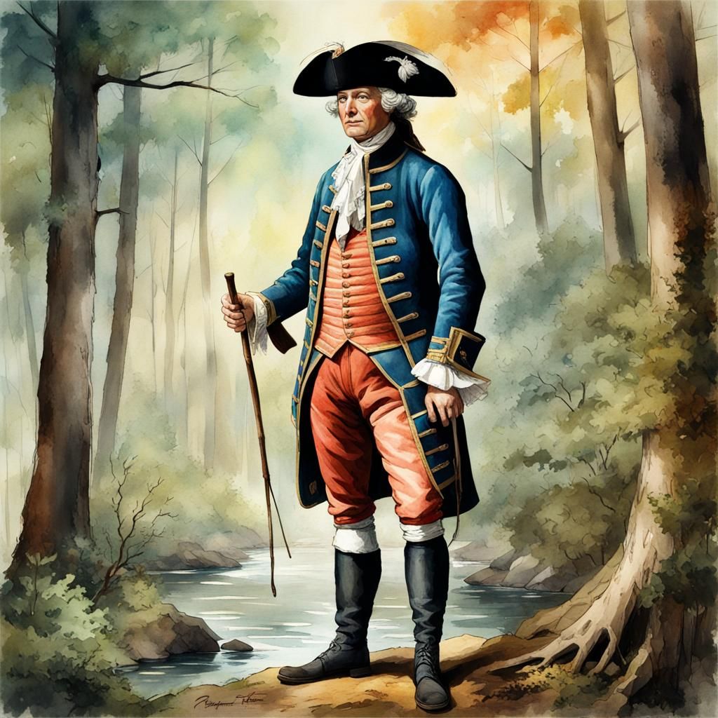Man in the Colonial Era - AI Generated Artwork - NightCafe Creator
