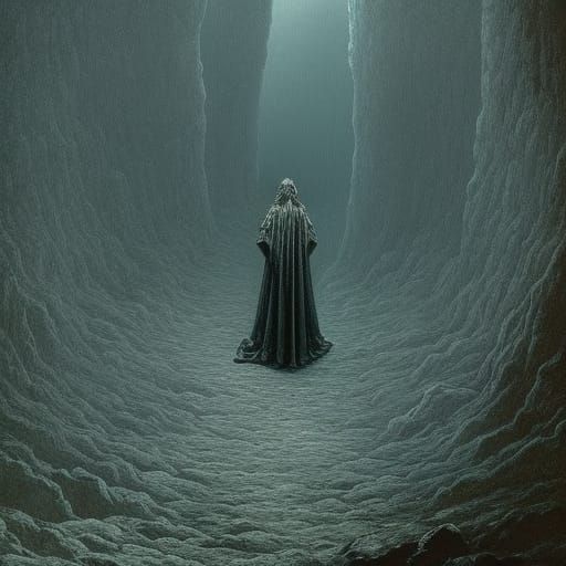 The Abyss Stares Back - AI Generated Artwork - NightCafe Creator