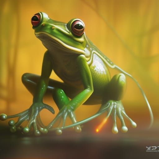 Frogs v13 - AI Generated Artwork - NightCafe Creator