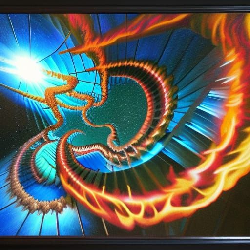 Infinite stairs Pulsar ( ͡° ͜ʖ ͡°), hyper realism, 28k, unreal engine ...