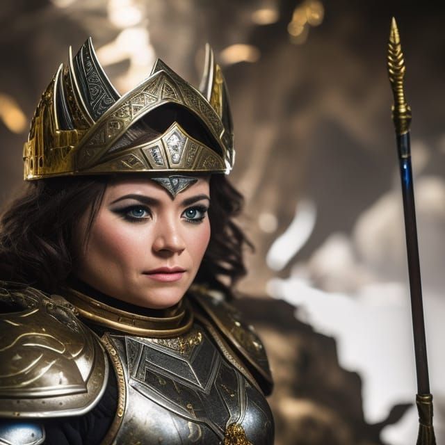 Dwarven Warrior Queen - AI Generated Artwork - NightCafe Creator