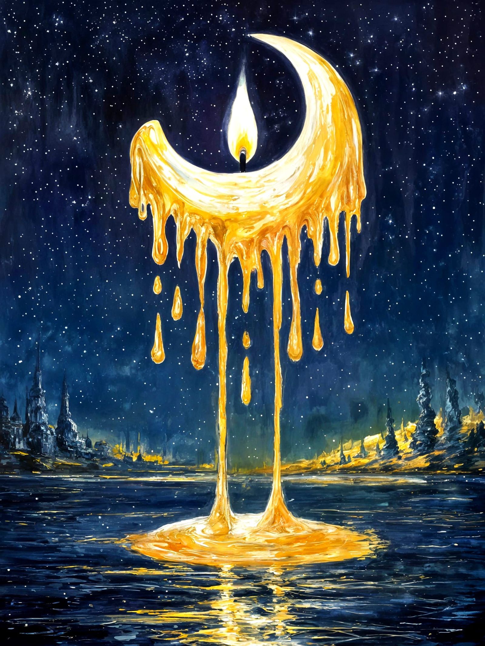 The Dripping Moon. - The Dripping Moon.