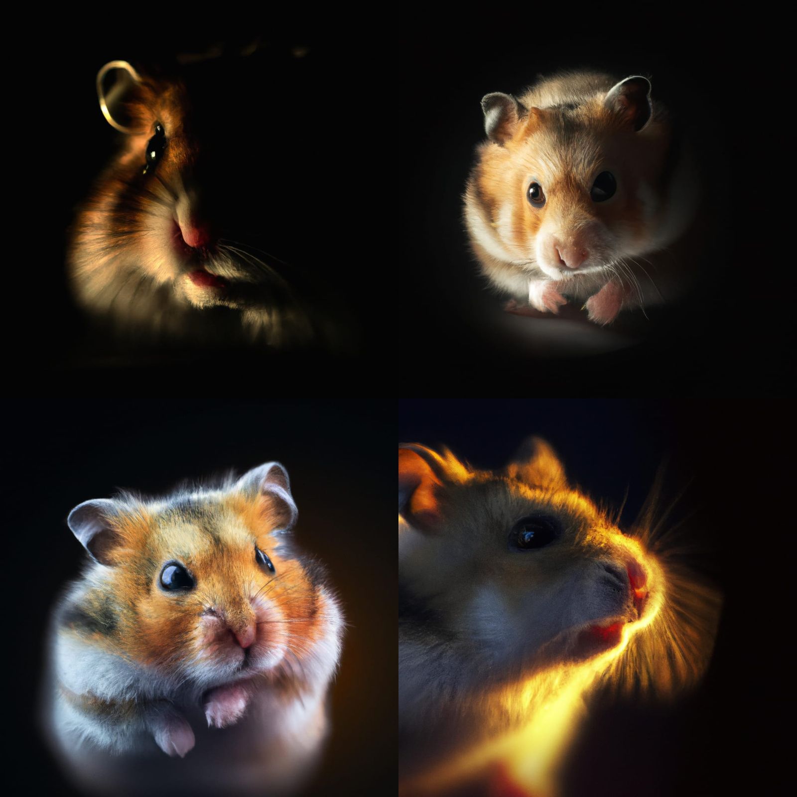 Hamster Dark - AI Generated Artwork - NightCafe Creator