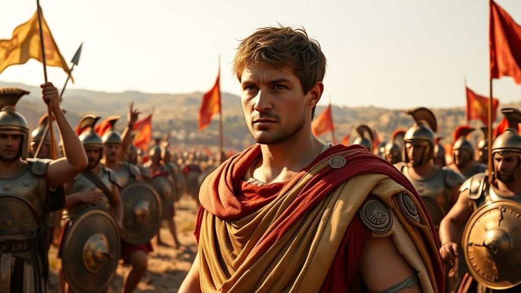 Julius Caesar's Story - Roman General Julius Caesar Triumpha...