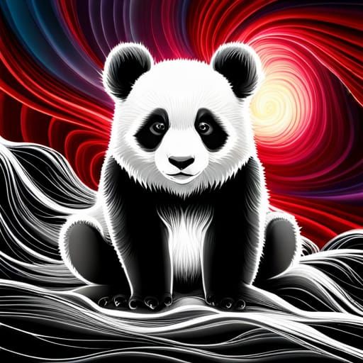 Panda - AI Generated Artwork - NightCafe Creator