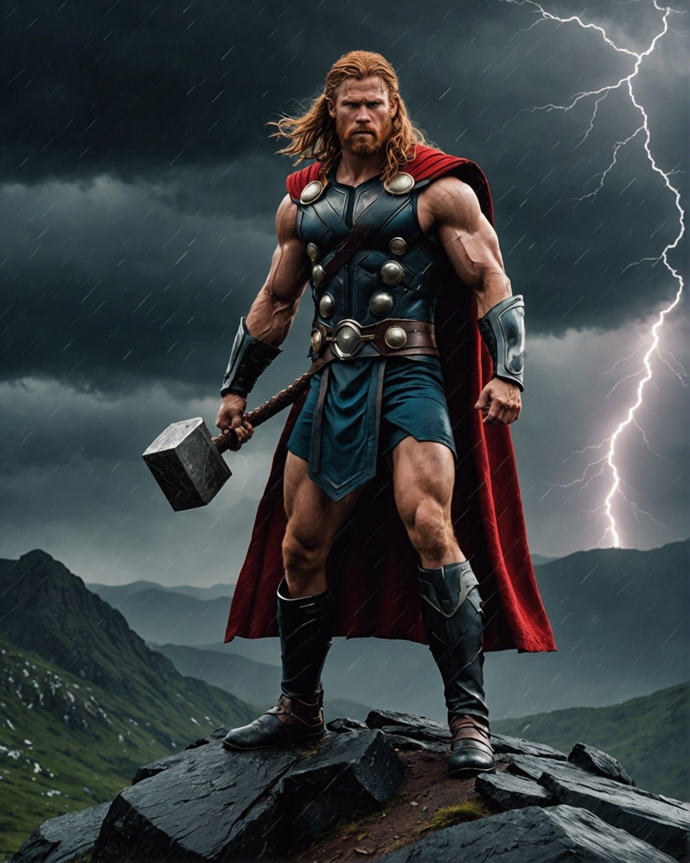 The mighty Thor - AI Generated Artwork - NightCafe Creator
