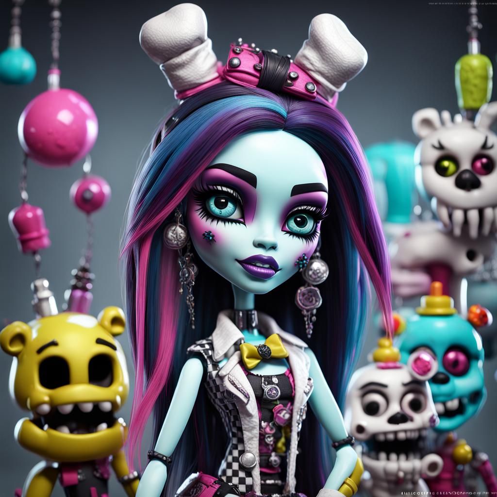Fnaf monster high doll - AI Generated Artwork - NightCafe Creator