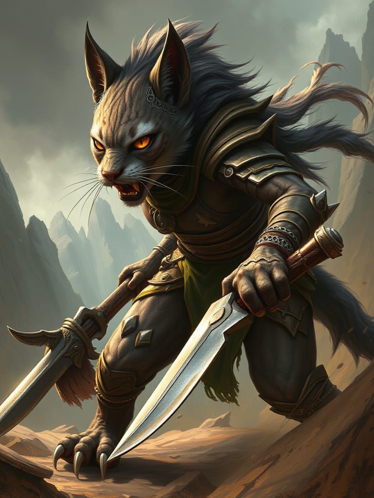 Anthropomorphic warrior - Anthropomorphic warrior