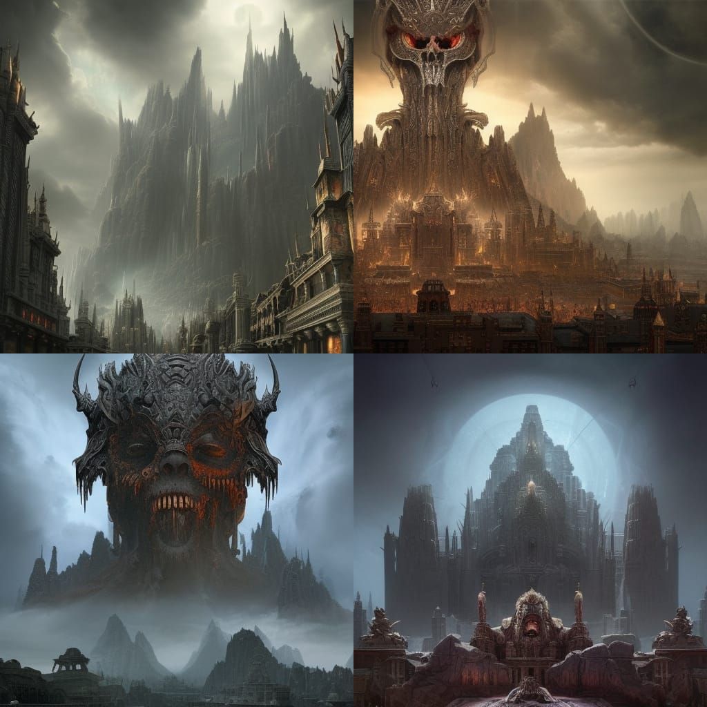 god of doom - AI Generated Artwork - NightCafe Creator