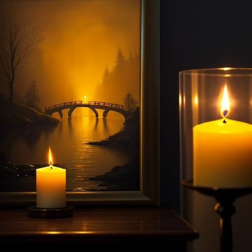 "Candlelit Scene" Daily Challenge (prompt 3,-3,100%) - AI Generated ...