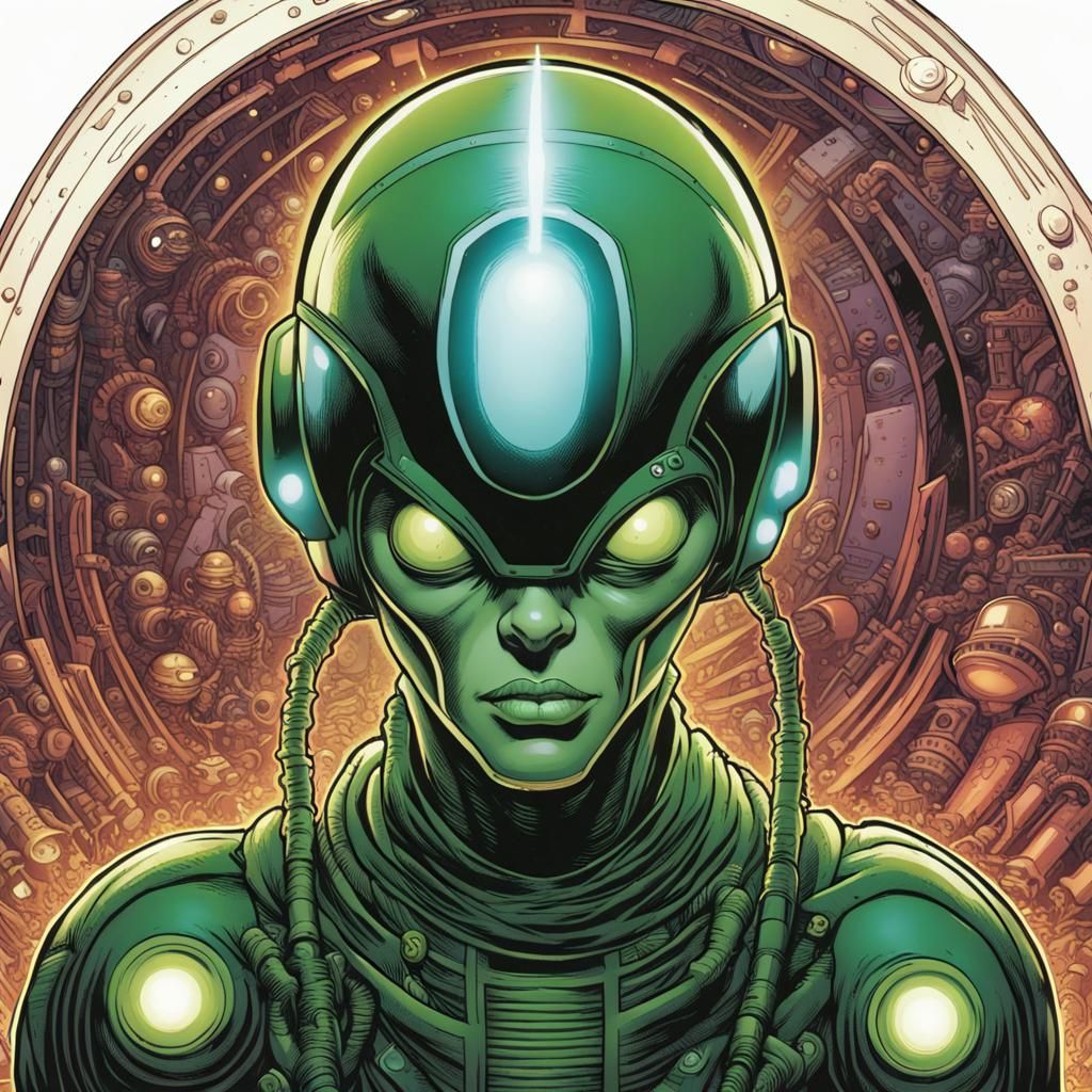 The Mekon - AI Generated Artwork - NightCafe Creator