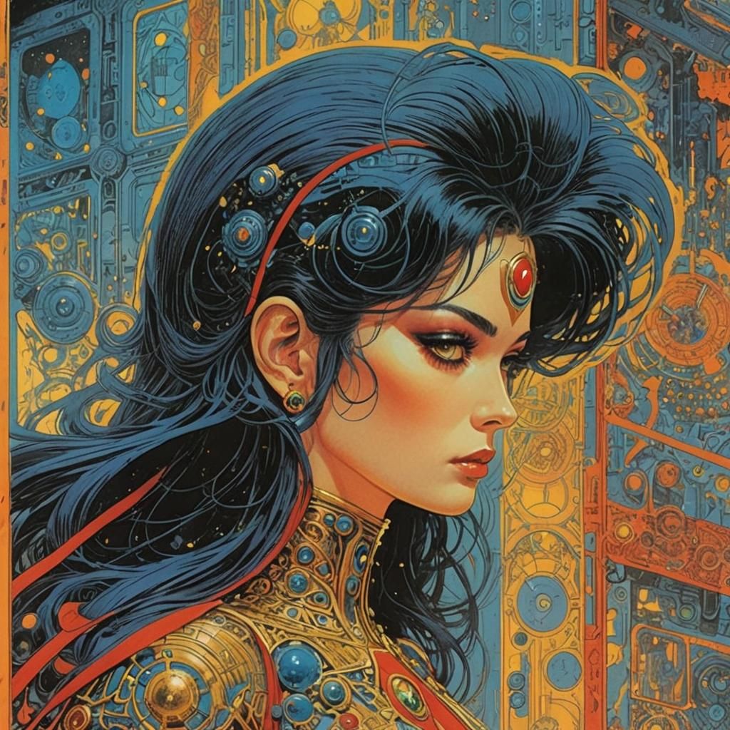 Science fiction character - AI Generated Artwork - NightCafe Creator