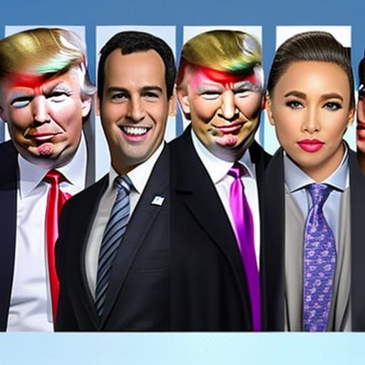 Donald Trump - AI Generated Artwork - NightCafe Creator