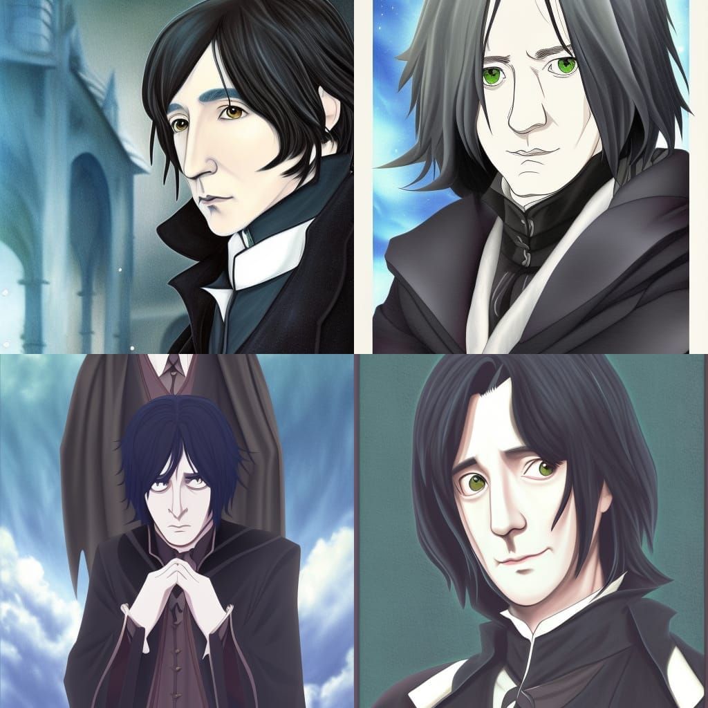 Severus Snape - AI Generated Artwork - NightCafe Creator