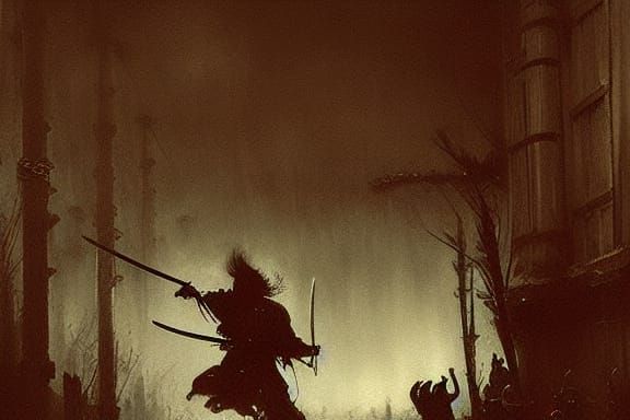 fighting your inner demons.. - AI Generated Artwork - NightCafe Creator