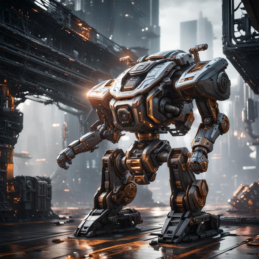 Mecha - AI Generated Artwork - NightCafe Creator