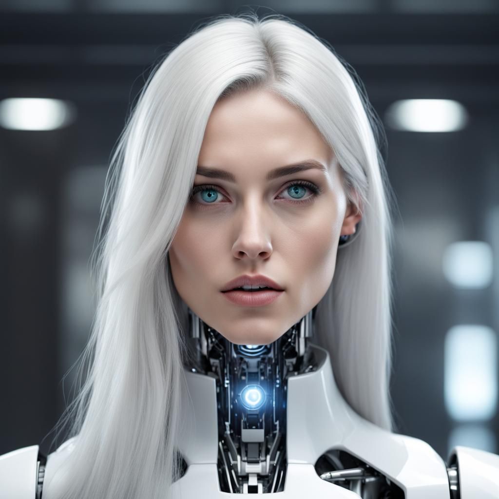 cyber girl - AI Generated Artwork - NightCafe Creator