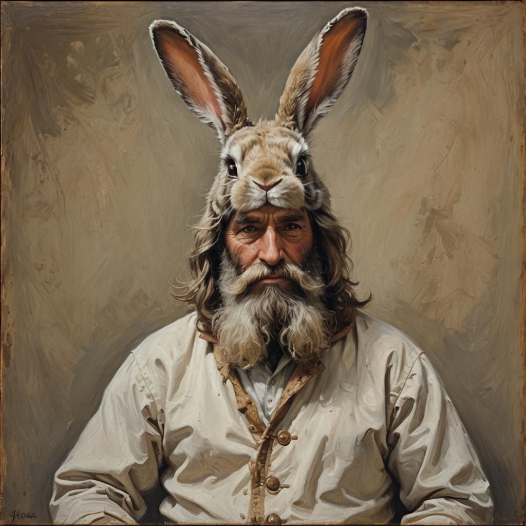 Easter Bunny 3 - AI Generated Artwork - NightCafe Creator