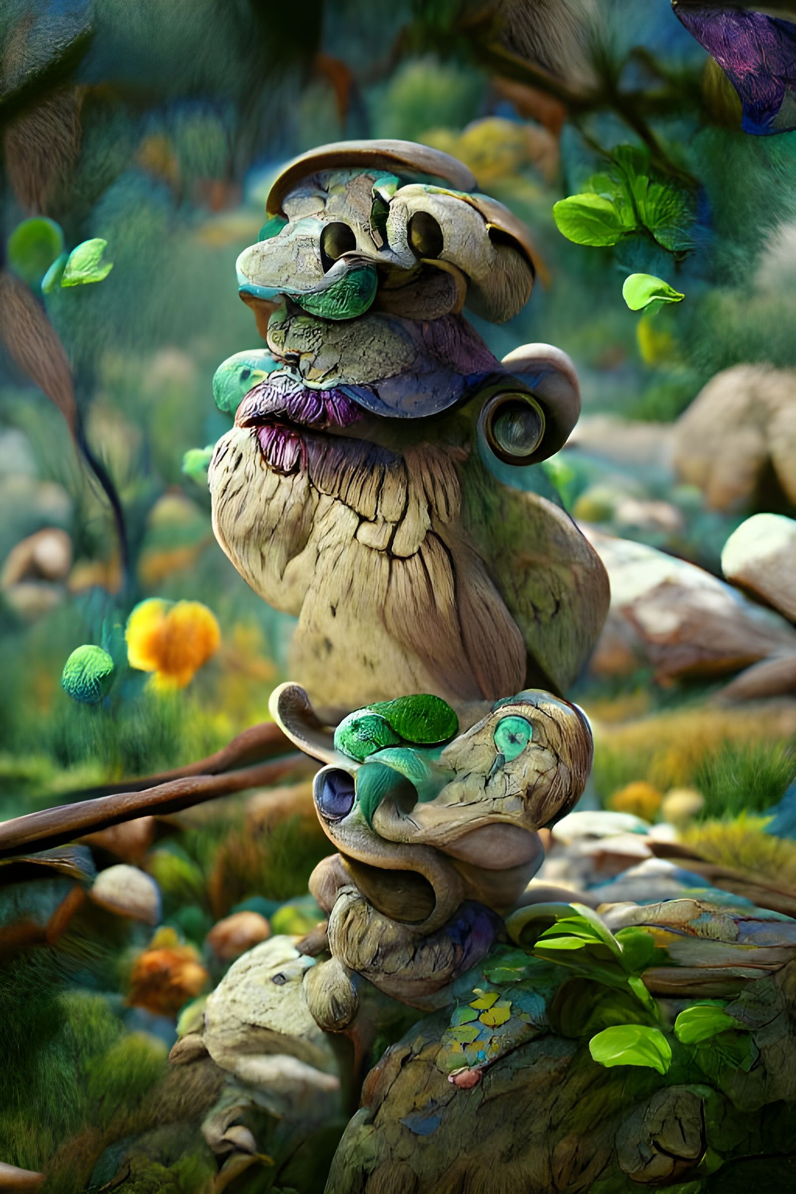 Cryptid Planet VII - AI Generated Artwork - NightCafe Creator