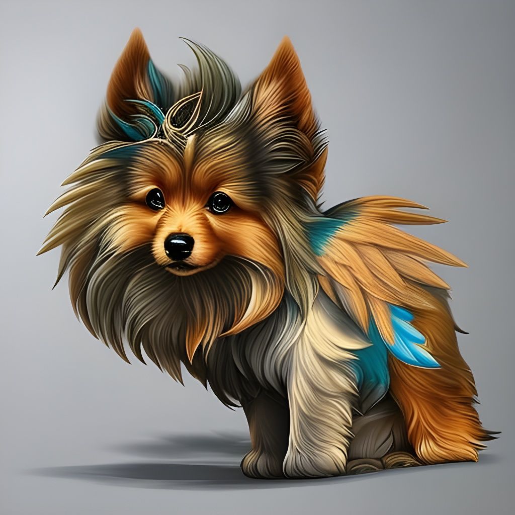Angel Puppy! - AI Generated Artwork - NightCafe Creator