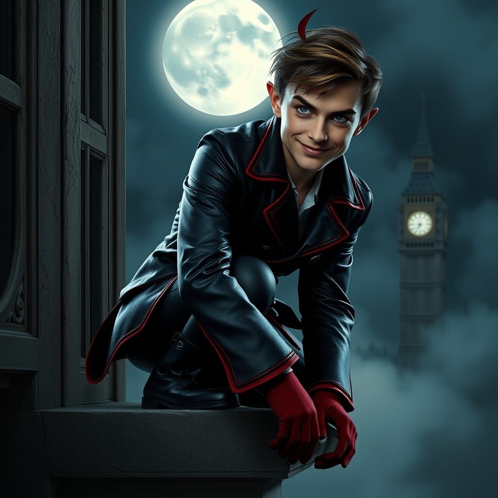 Evil Peter Pan - Dark Peter Pan in Gothic London