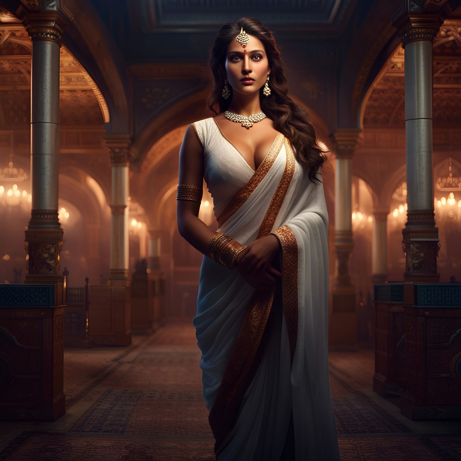 Another great Saree look! - AI Generated Artwork - NightCafe Creator