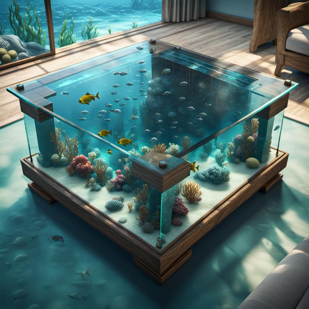 coffee table - AI Generated Artwork - NightCafe Creator