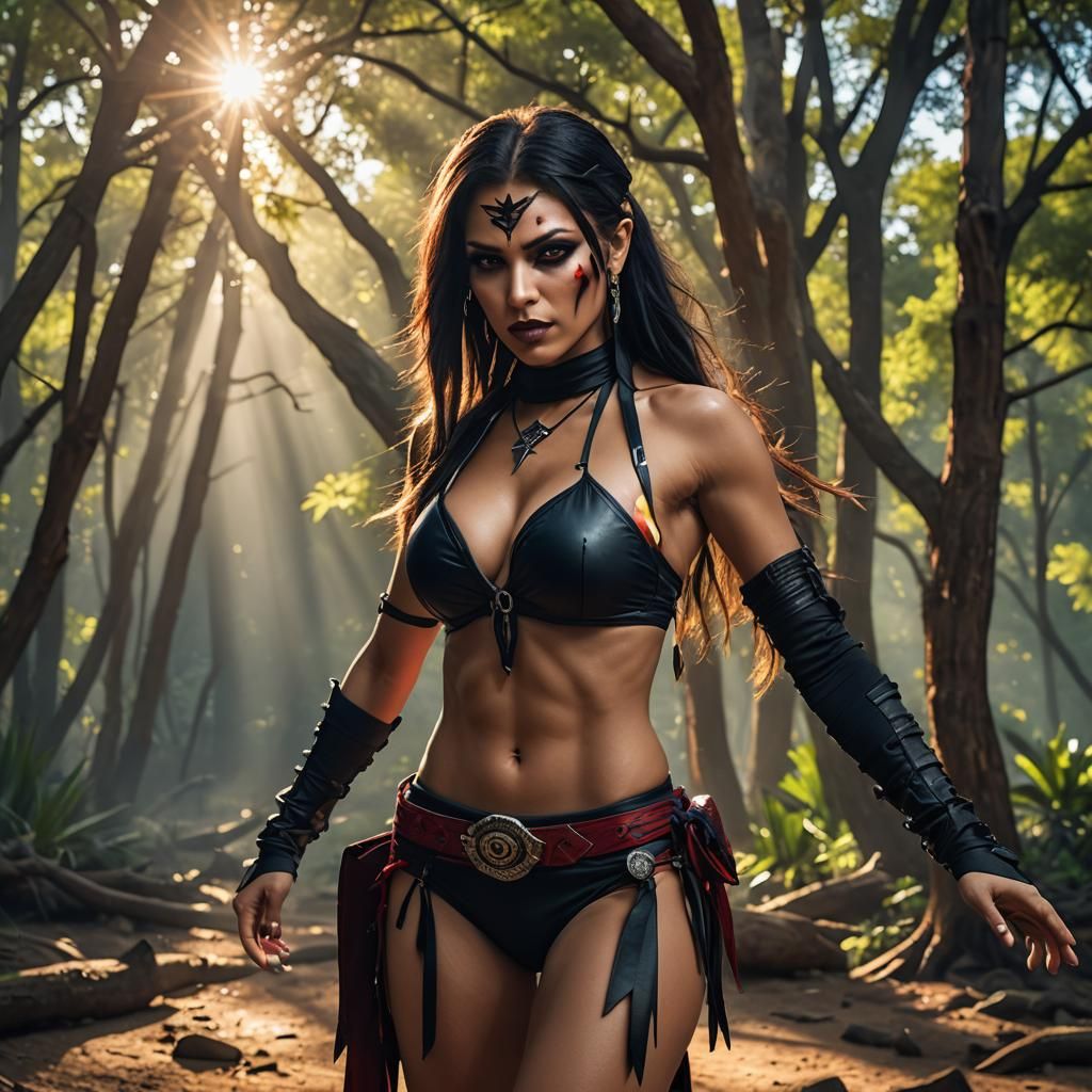 Forest Warrior Summer - AI Generated Artwork - NightCafe Creator