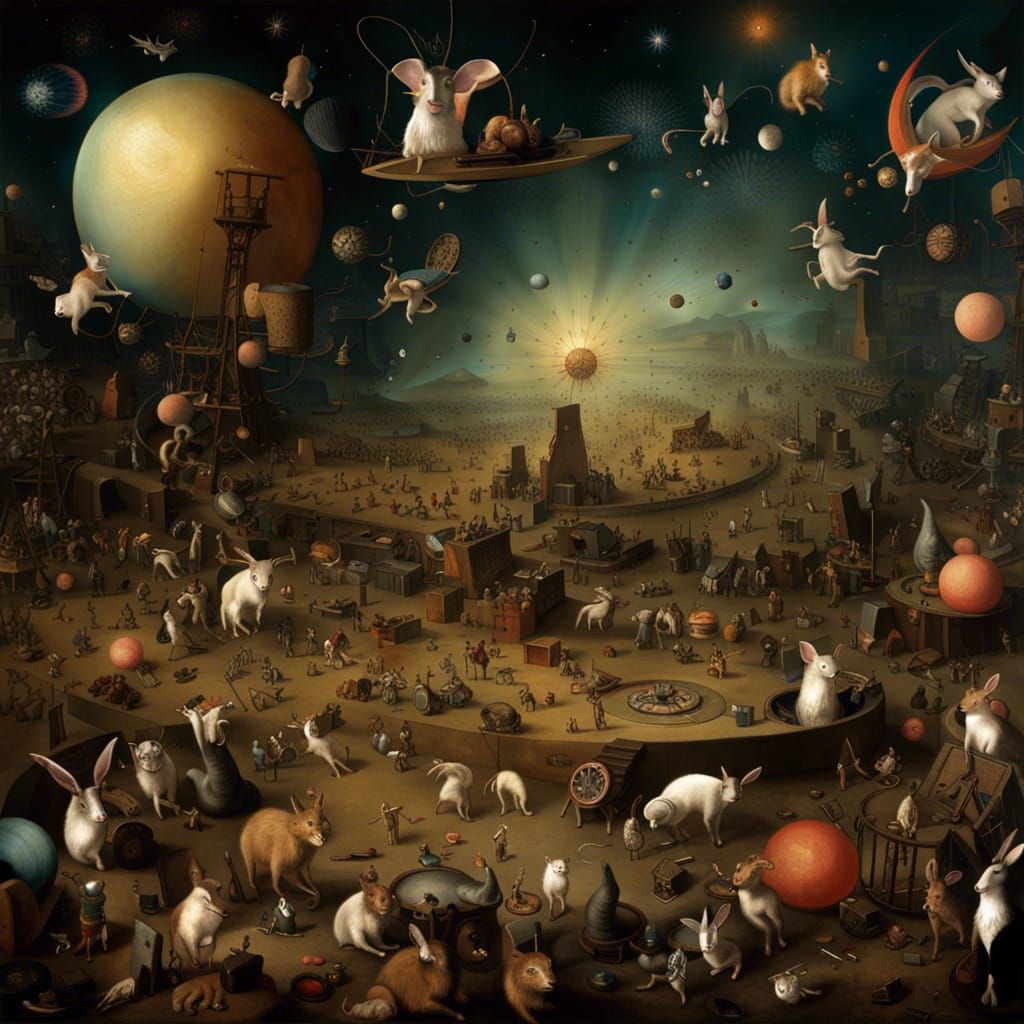 The beginning of time - AI Generated Artwork - NightCafe Creator