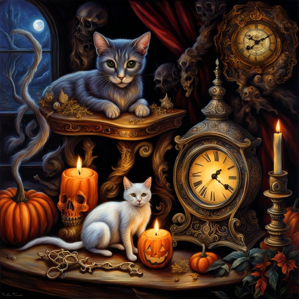 Halloween - AI Generated Artwork - NightCafe Creator