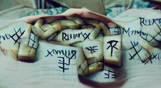 Runes to my memory - AI Generated Artwork - NightCafe Creator