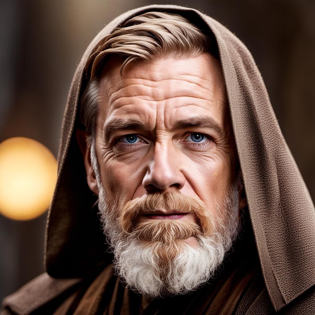 Old Obi-Wan - AI Generated Artwork - NightCafe Creator