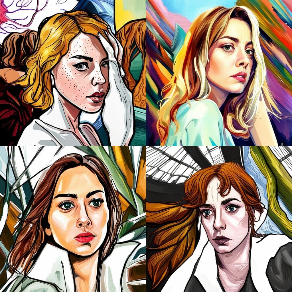 Lucy Windmill's Radial Almond - AI Generated Artwork - NightCafe Creator