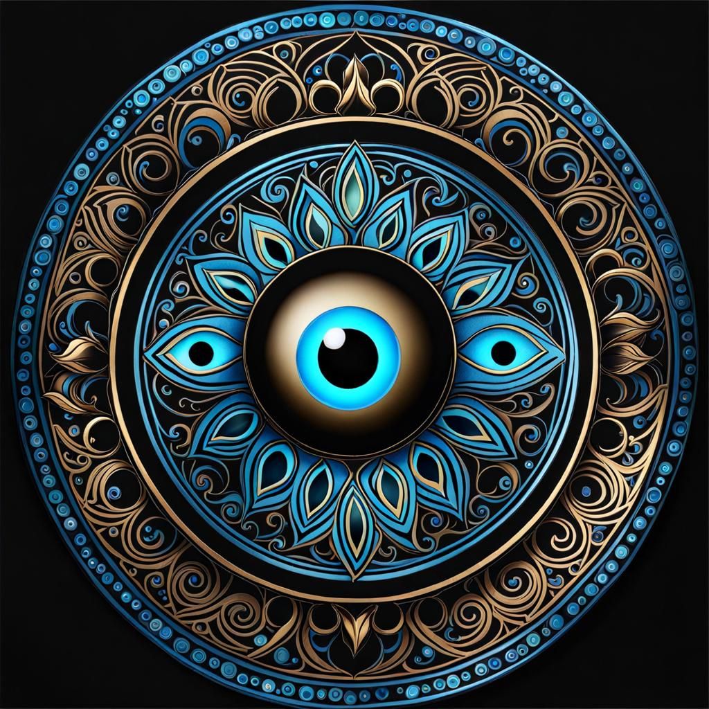 Really Awesome Protective Evil-Eye - AI Generated Artwork - NightCafe ...