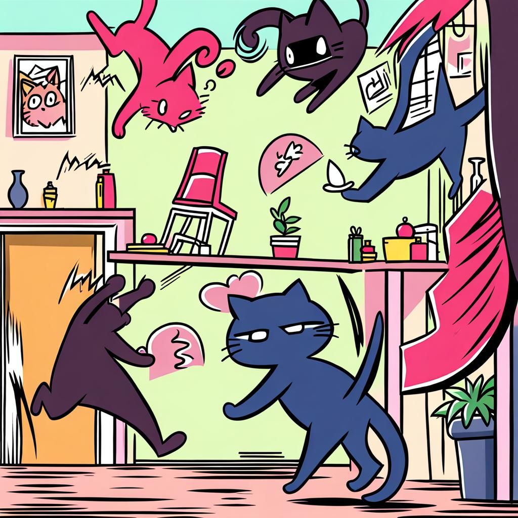 cats and ninjas stealthy, quick, graceful, and acrobatic (cats ...