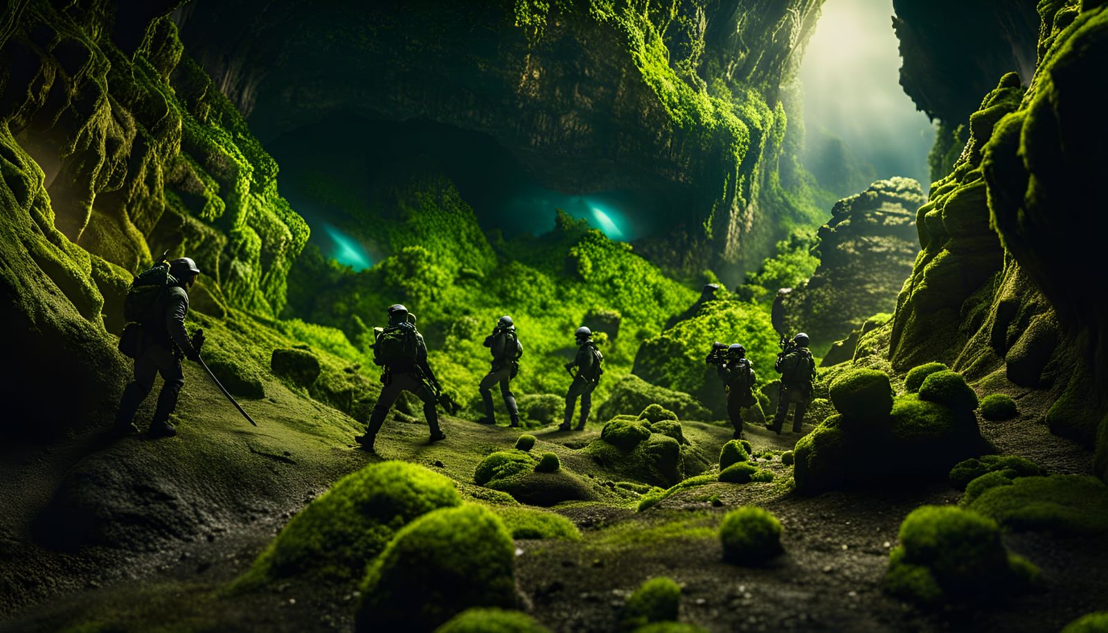 Radioactive Facilities Landscape - AI Generated Artwork - NightCafe Creator