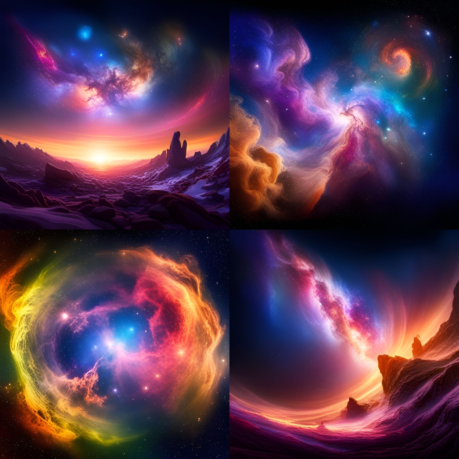 Starscapes - AI Generated Artwork - NightCafe Creator