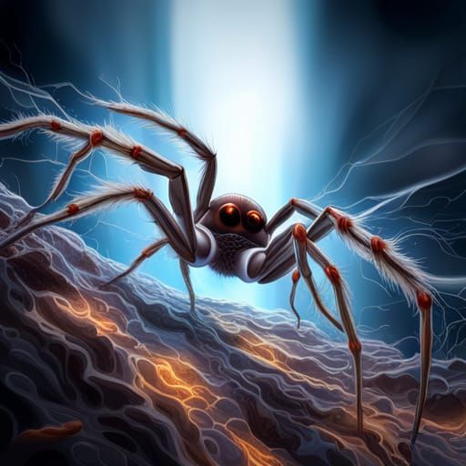 Spider - AI Generated Artwork - NightCafe Creator