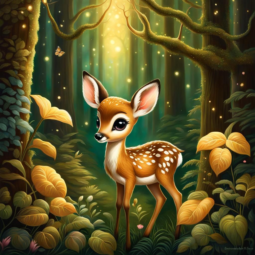 Fawn - AI Generated Artwork - NightCafe Creator