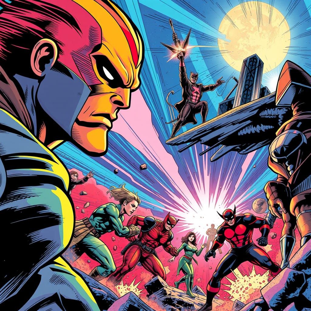 Comic Book cells - Comic Book cells