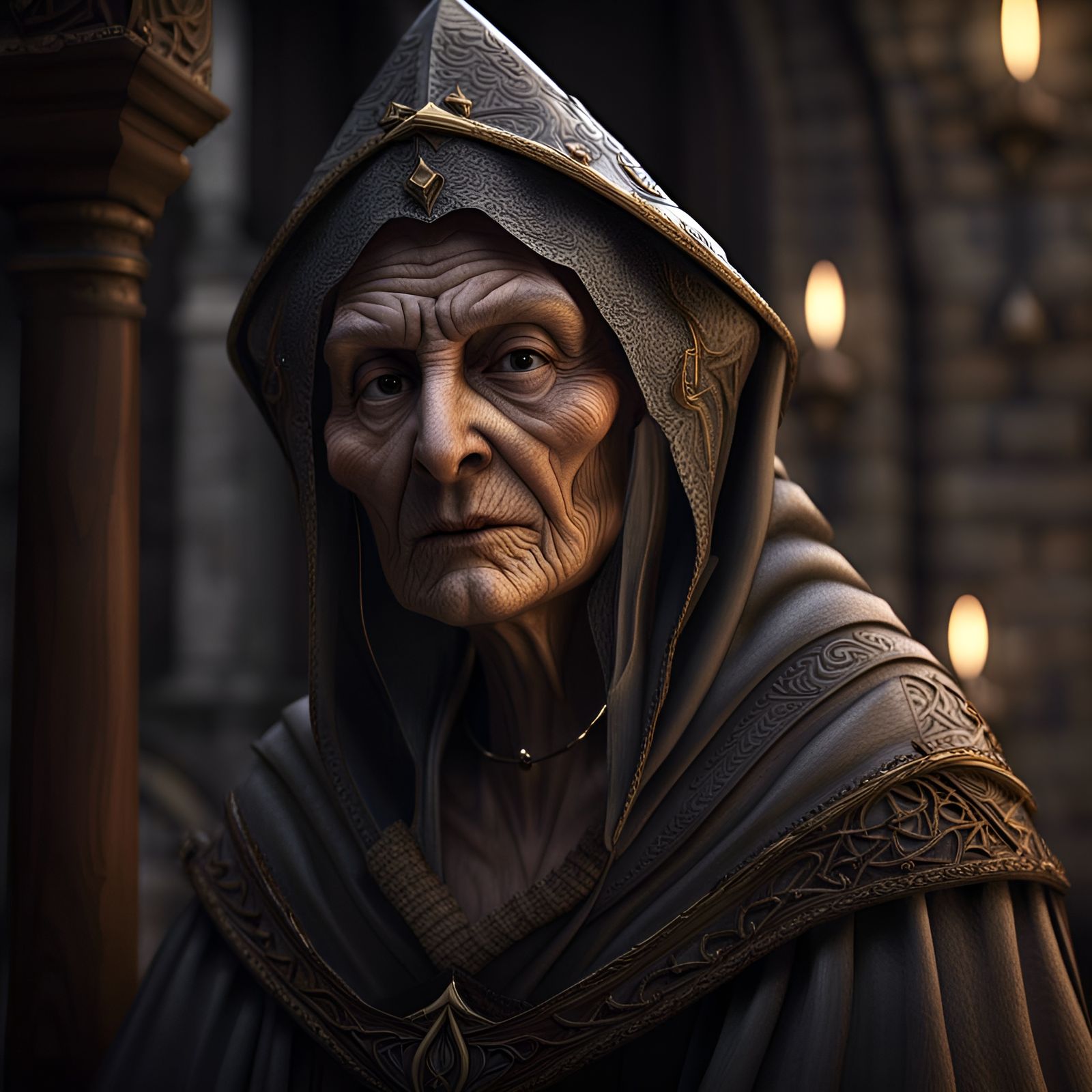 She doesn't use Firefox, she uses Crone - AI Generated Artwork ...