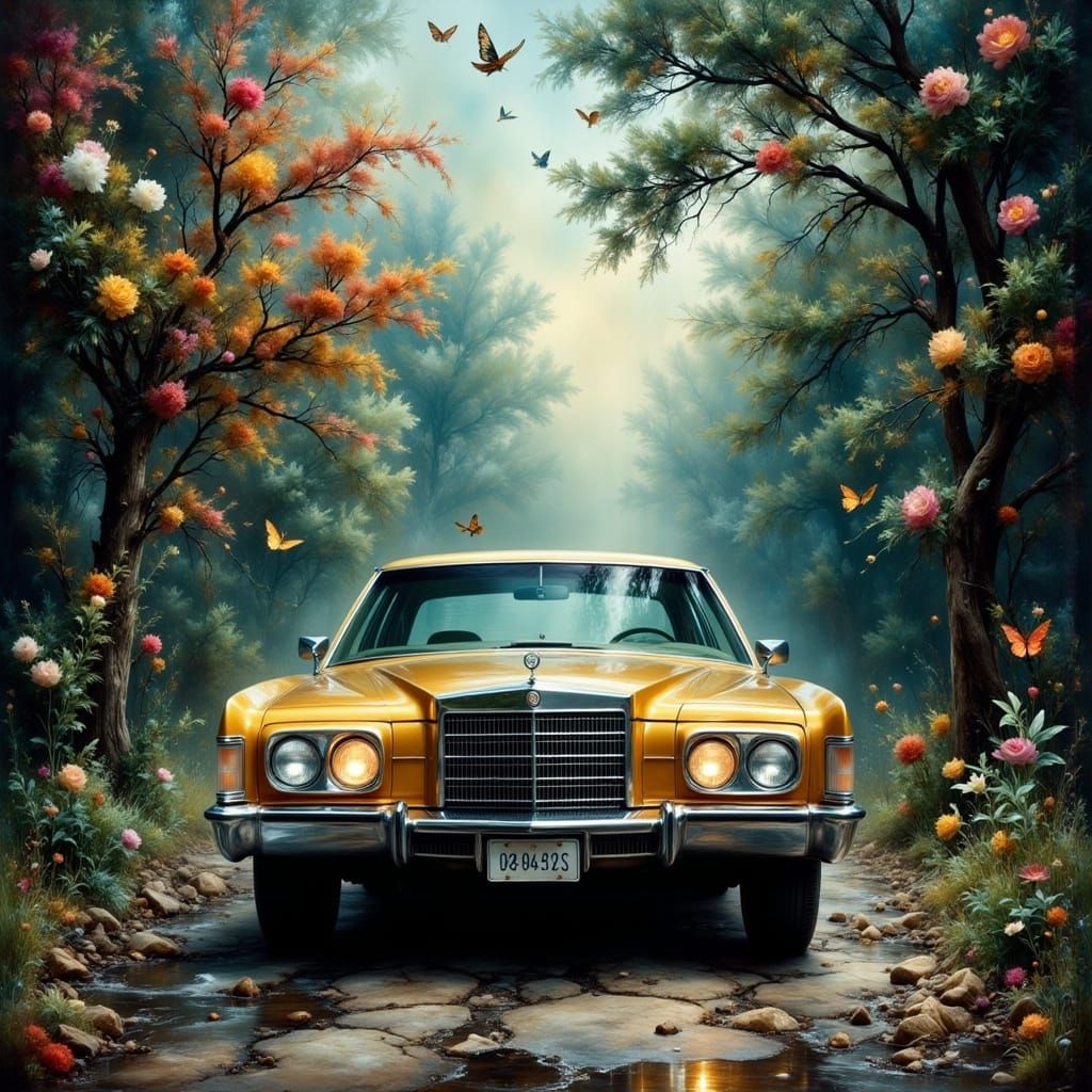 Love Bites: A Mysterious Destination - AI Art