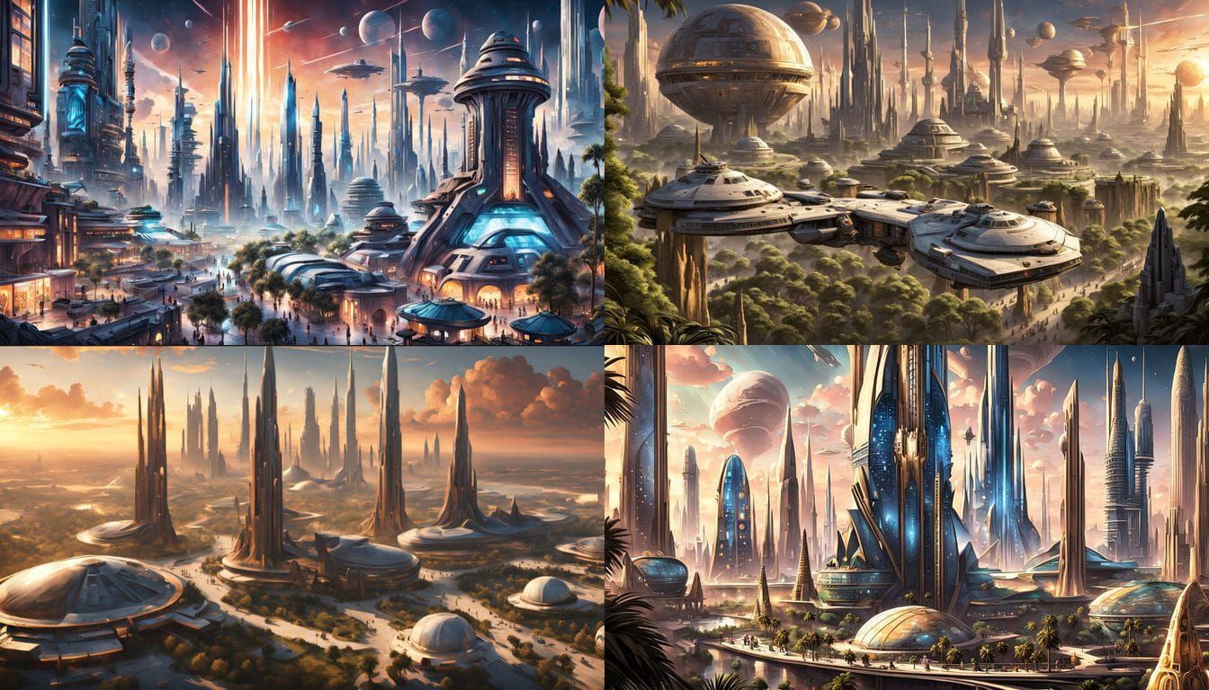 Orlando on Chandrila: A High Republic Vision - AI Art