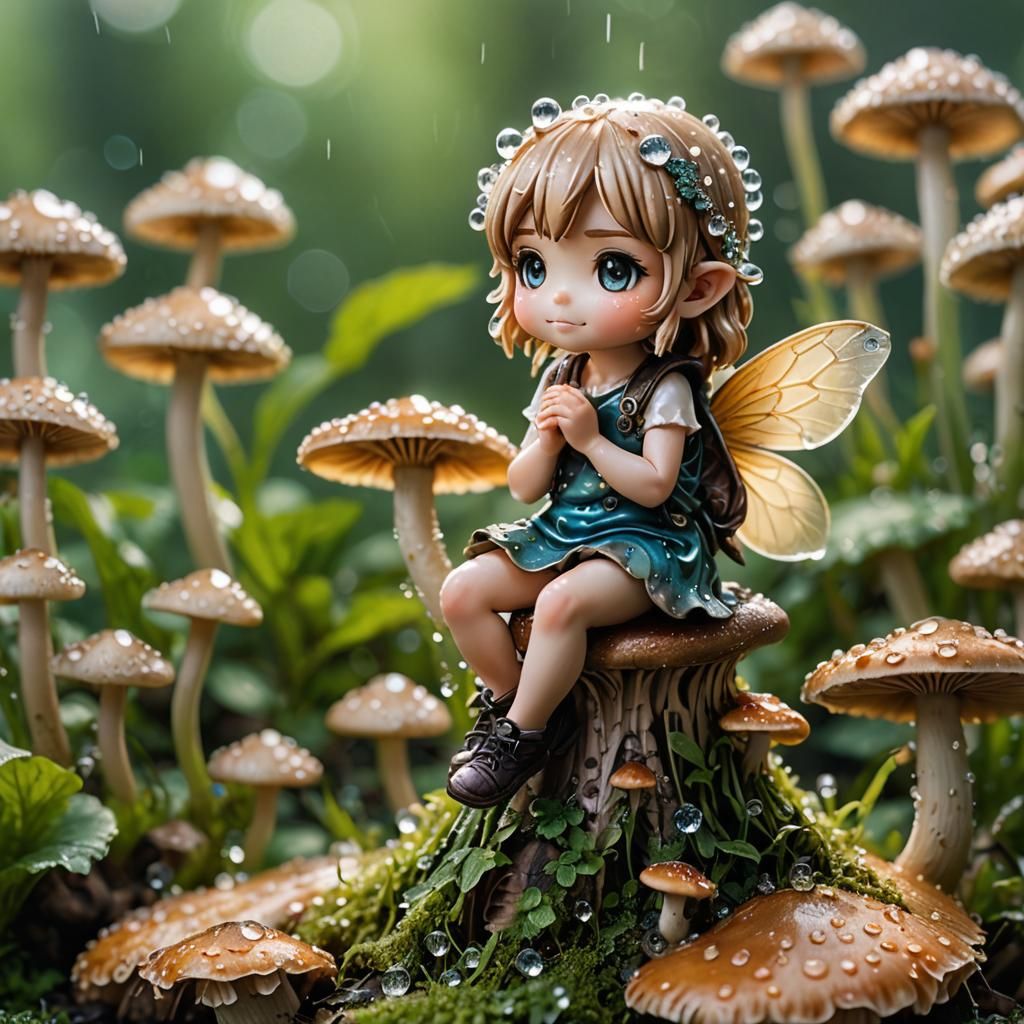Tiny fairy :) - AI Generated Artwork - NightCafe Creator